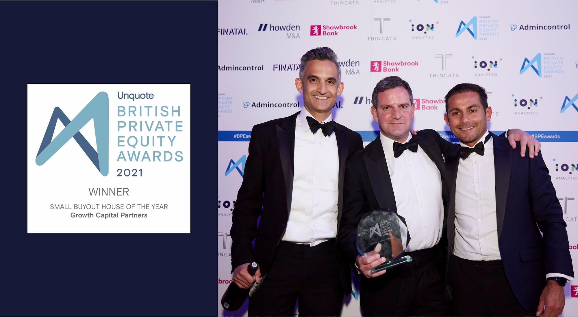 GCP win at the British Private Equity Awards - GCP