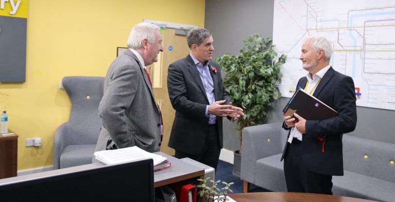 South Cambridgeshire MP, Anthony Browne visits John Henry Group - GCP